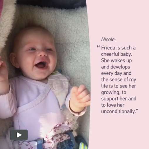 Frieda born after 17 unsuccessful ICSIs in Germany, after 5 pregnancies ...